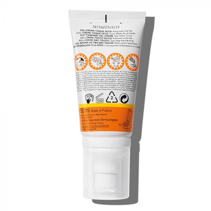 Anthelios Gel-Creme Toque Seco SPF50+ 50ml - Farmácia Consigo